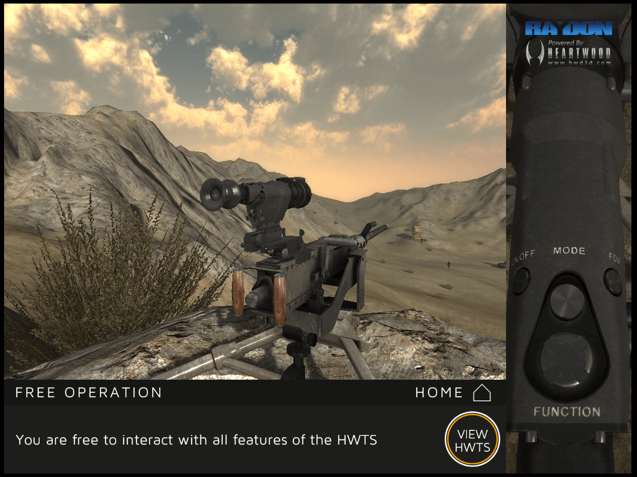 Heavy Weapons Thermal Sight - Virtual Training - Heartwood