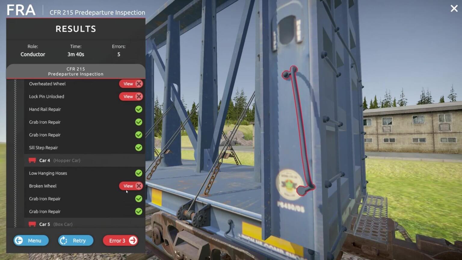 Preventing Hump Yard Horrors with Simulation Training - Heartwood